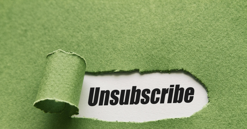 msc catalog unsubscribe