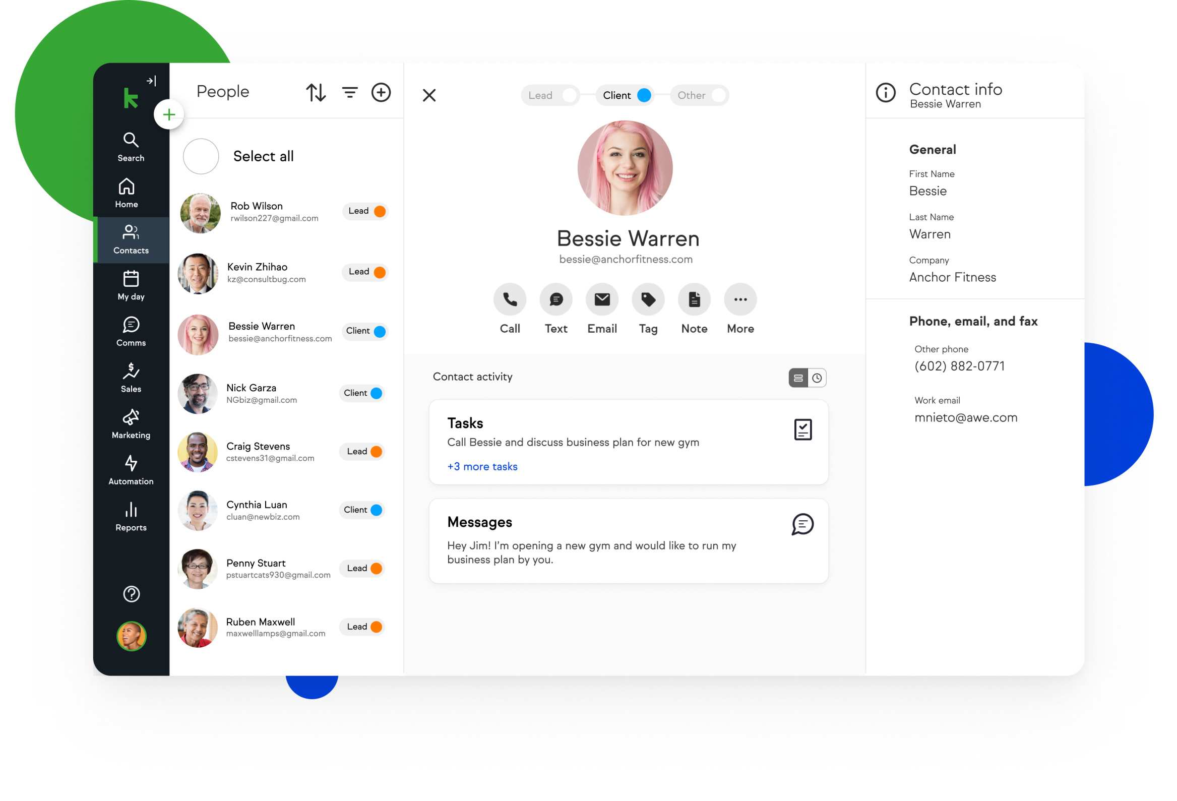 Client Management Software & CRM for Small Business | Keap